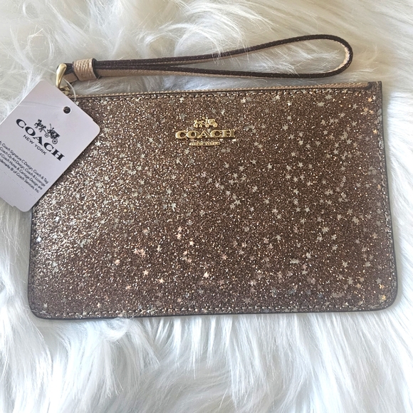 Coach | Bags | Rose Gold Coach Wristlet | Poshmark